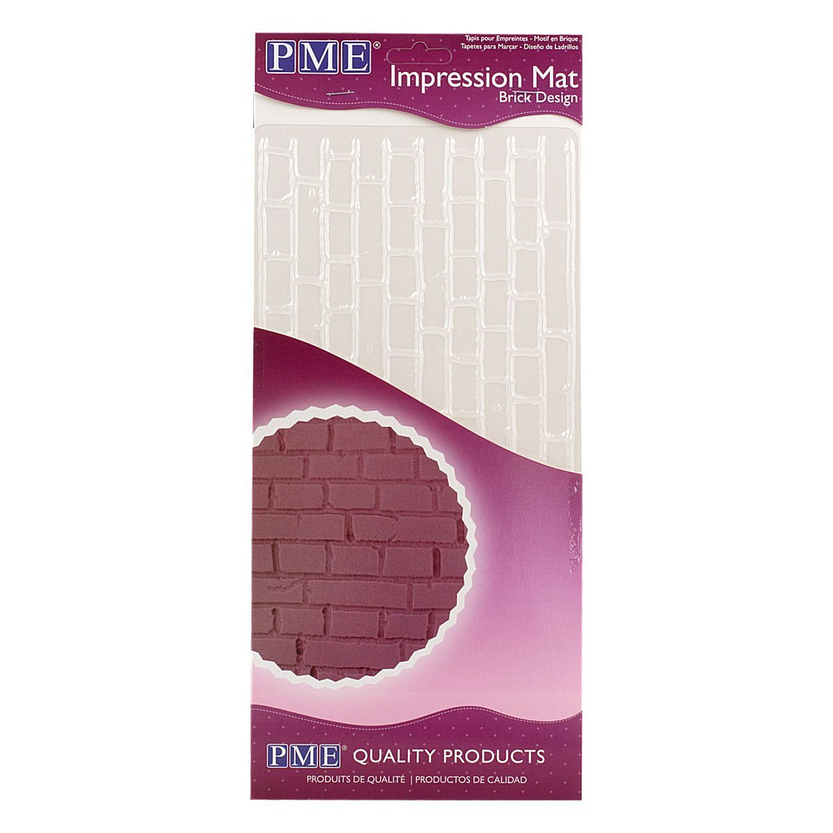 PME Icing Fondant Impression Imprint Mat Sugarcraft Cake Decorating ...
